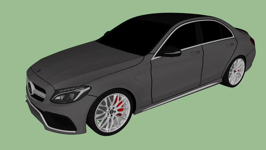 2020 Mercedes-Benz AMG C63 S | 3D Warehouse