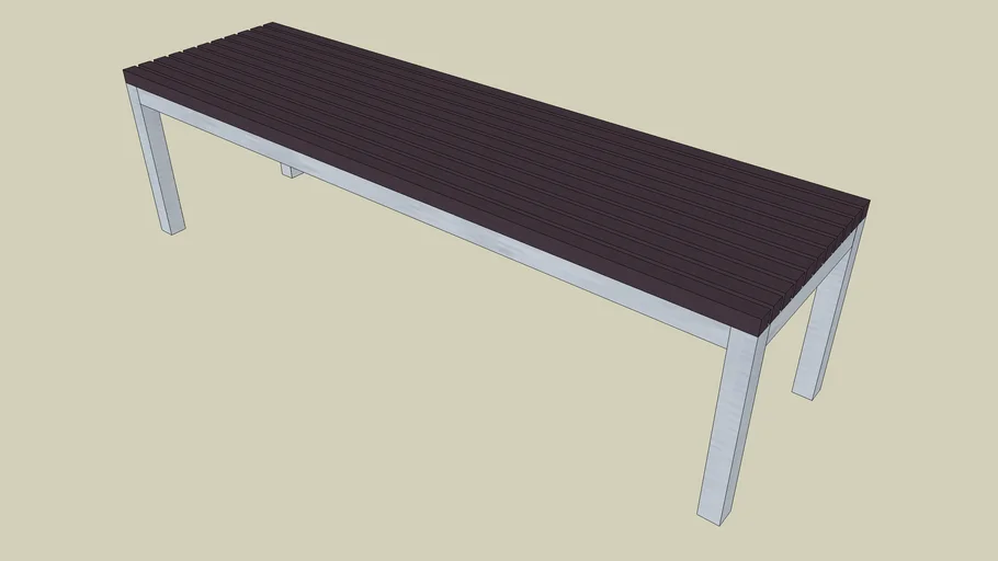 bench | 3D Warehouse