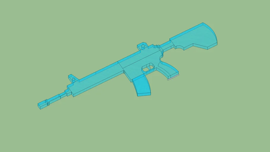 Gun M416 m4 | 3D Warehouse