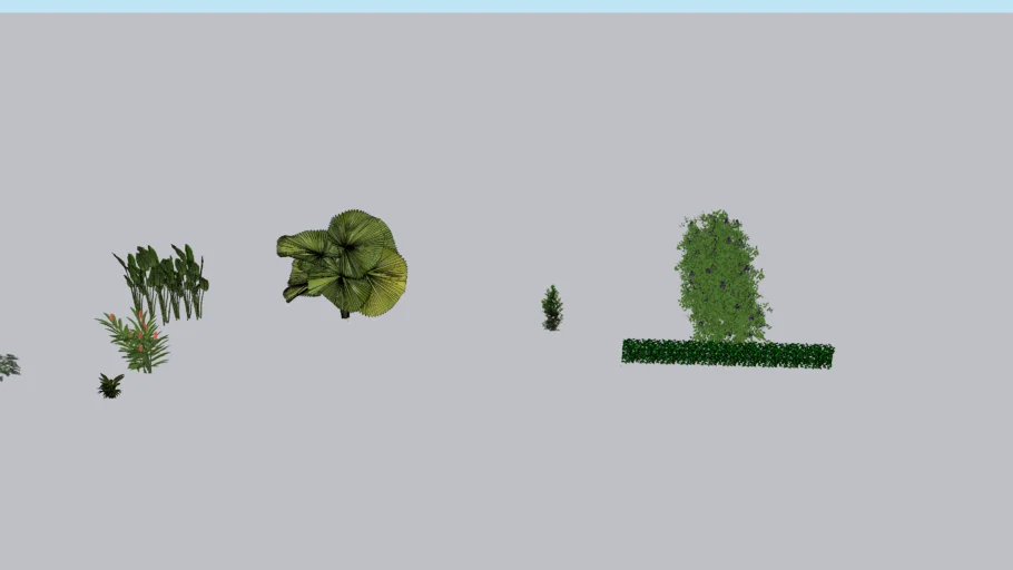 vegetação | 3D Warehouse