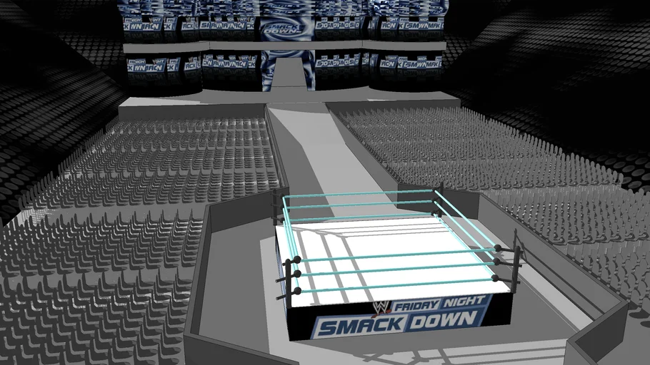 Smackdown Ring and Stage | 3D Warehouse