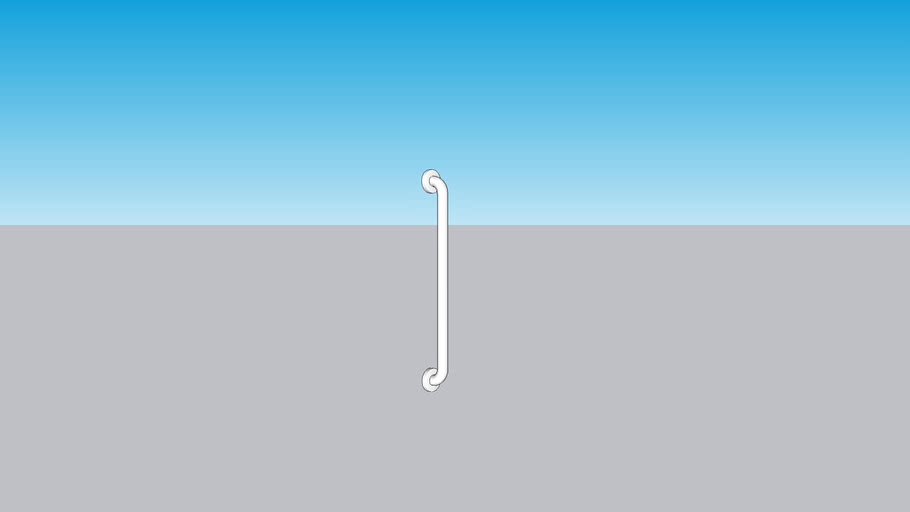 24' Grab Bar VERTICAL | 3D Warehouse