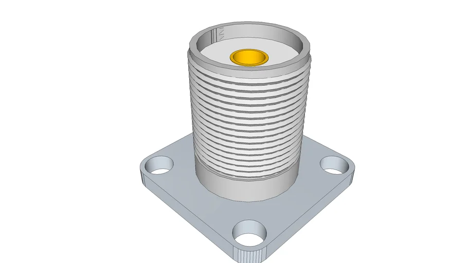 Conector RF PL259-H | 3D Warehouse
