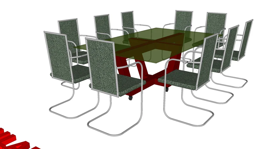 MESA RECTANGULAR 2 | 3D Warehouse