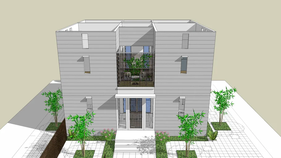 The Cube House | 3D Warehouse