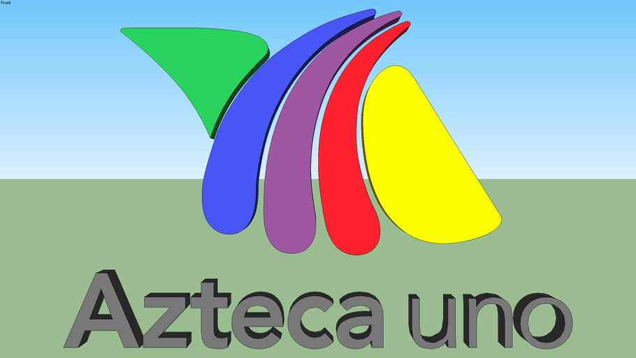 Azteca Uno logo (2018-2020) | 3D Warehouse