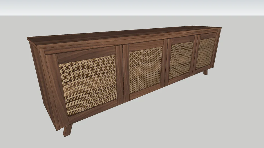 Credenza Zalam | 3D Warehouse