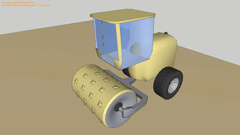 landfill compactor | 3D Warehouse