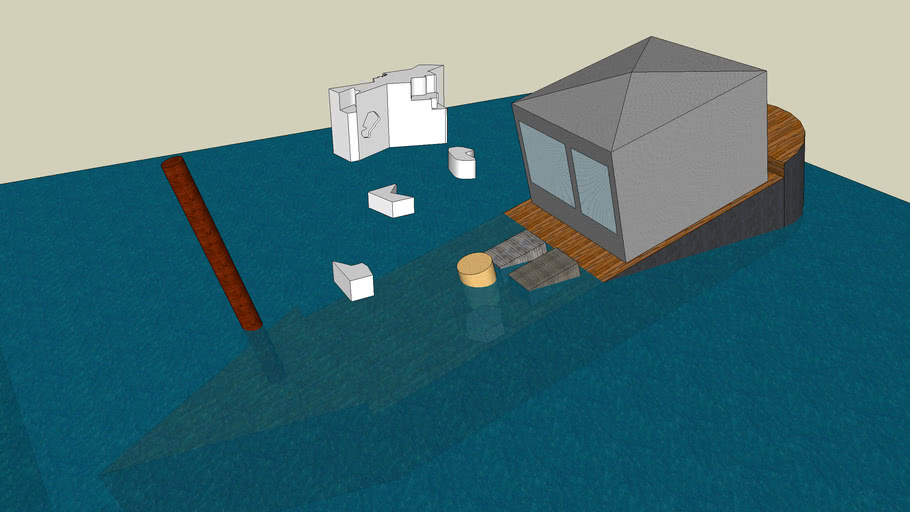 sinking boat | 3D Warehouse