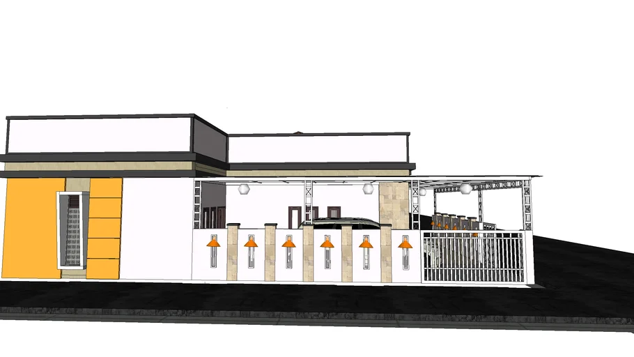 DESAIN RUMAH TYPE SETYOWATI BEKASI | 3D Warehouse