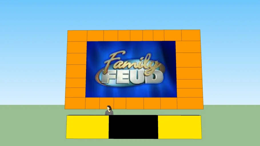 Family Feud Sets: Table | 3D Warehouse