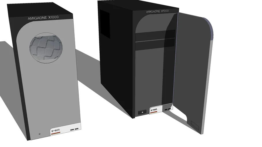 AmigaONE X1000 Concept Two | 3D Warehouse