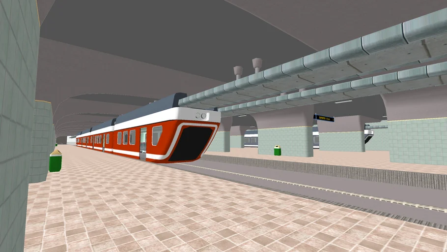 Subway Train aka Metro | 3D Warehouse