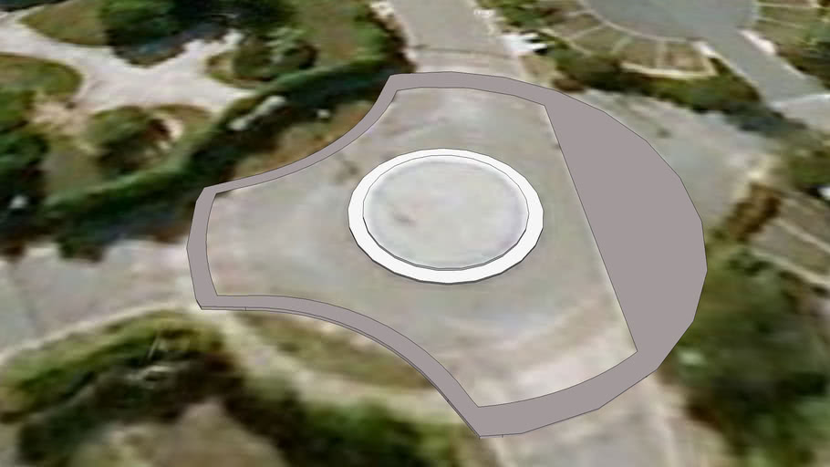 Rond-point - Avenue Einstein - Wavre | 3D Warehouse