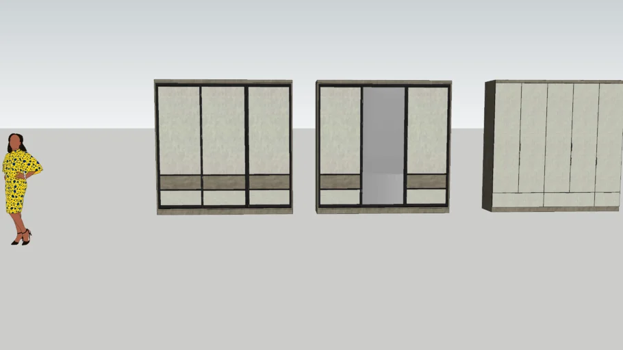 WARDROBE FOR BEDROOMS | 3D Warehouse