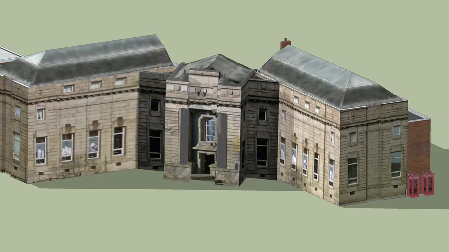 Public Library,Barrow | 3D Warehouse