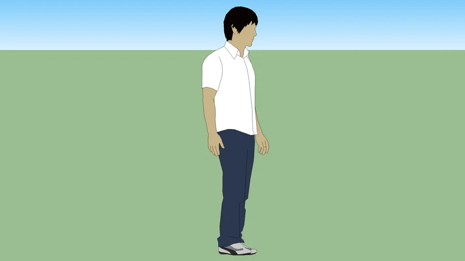 Random man | 3D Warehouse