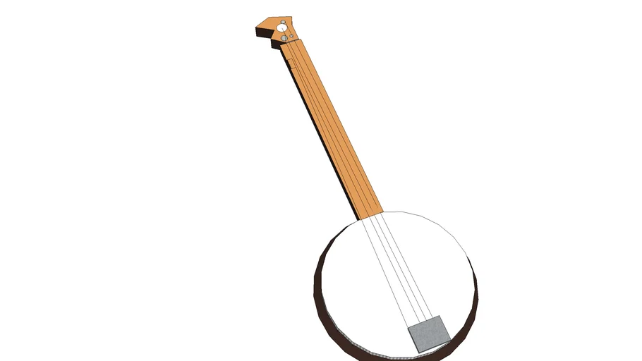 banjo | 3D Warehouse