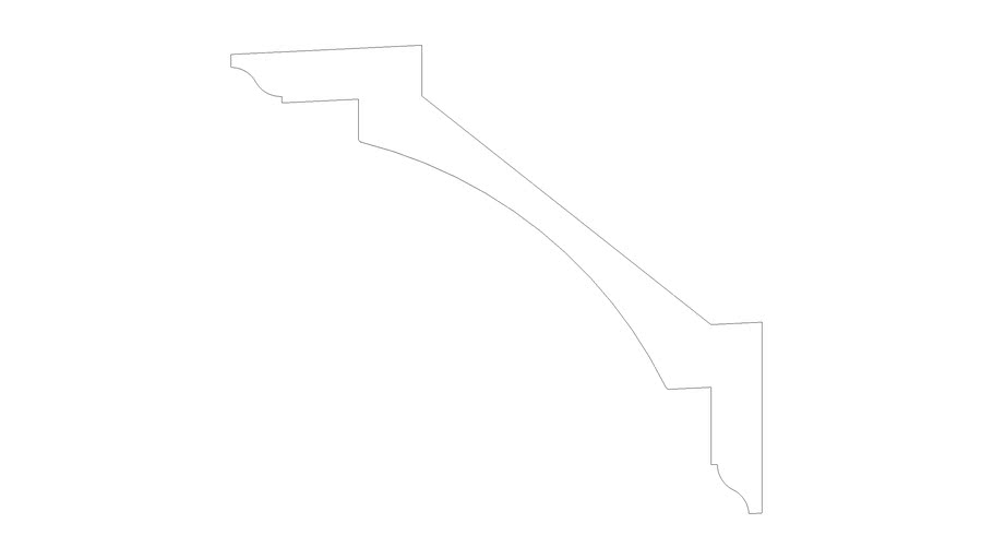 Cornice profile | 3D Warehouse