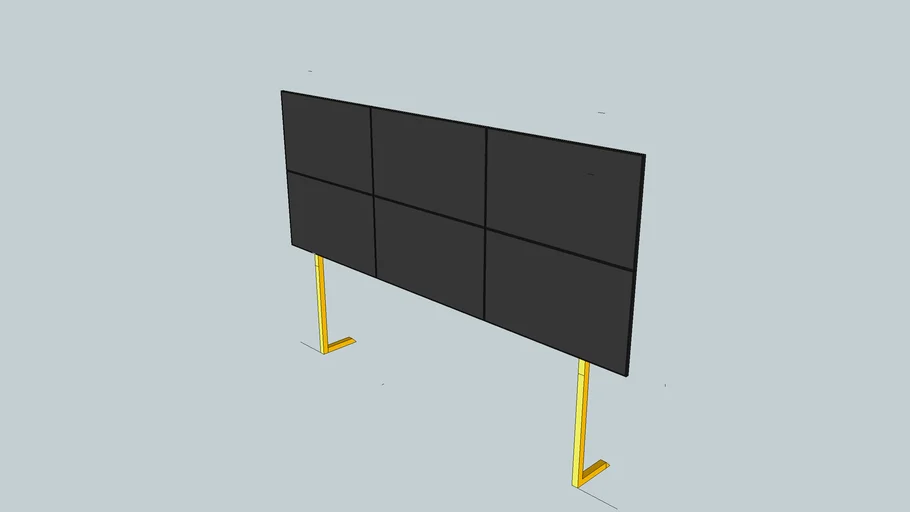 Video wall | 3D Warehouse