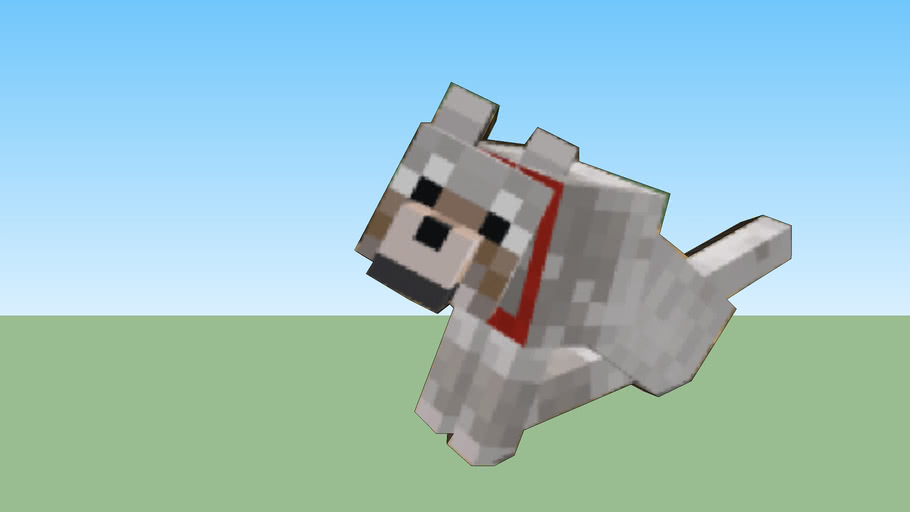 minecraft wolf | 3D Warehouse