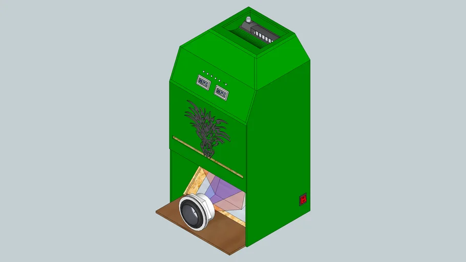 12.1' LCD/MST Inverted Vertical DIY Projector Build | 3D Warehouse