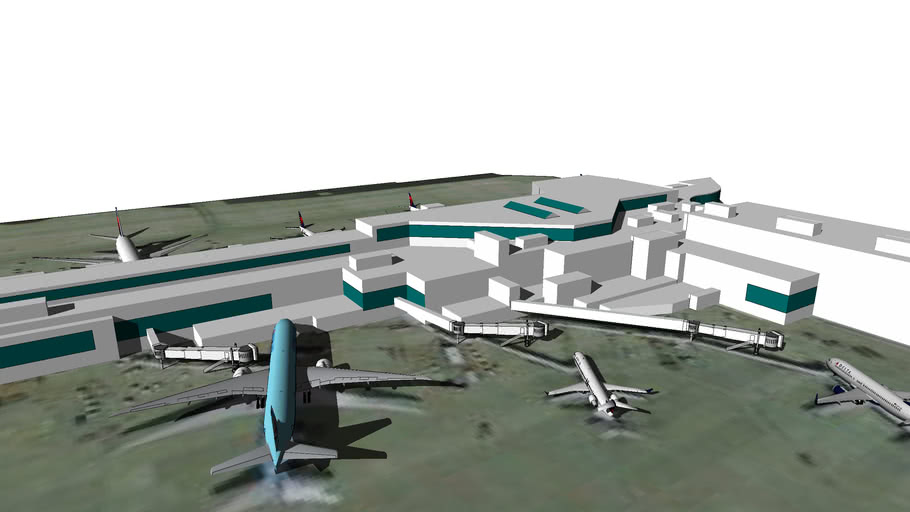 Atlanta International Airport - Maynard Holbrook Jackson Terminal V3.0 ...