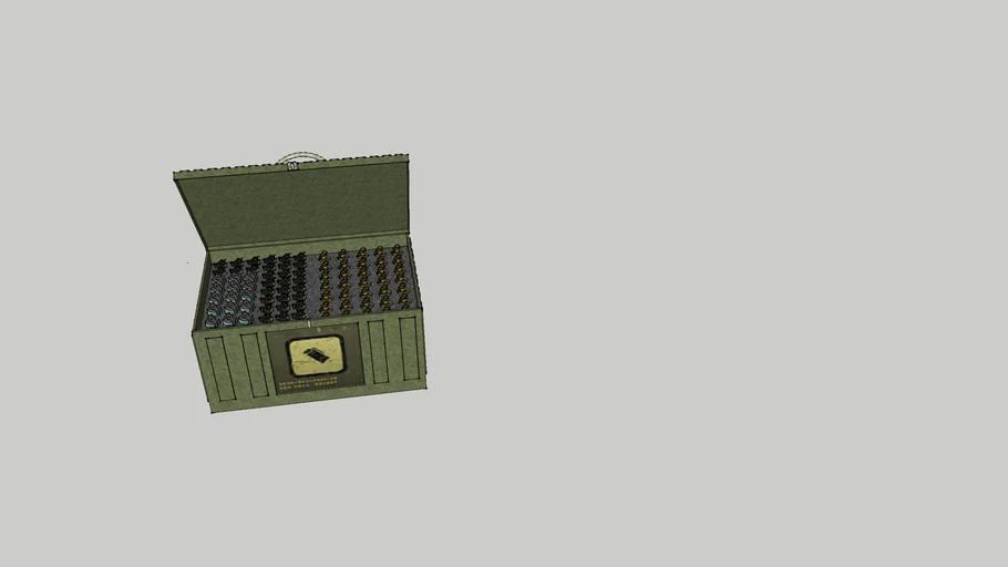 Assorted grenade box | 3D Warehouse