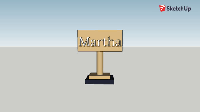 valla publicitaria | 3D Warehouse