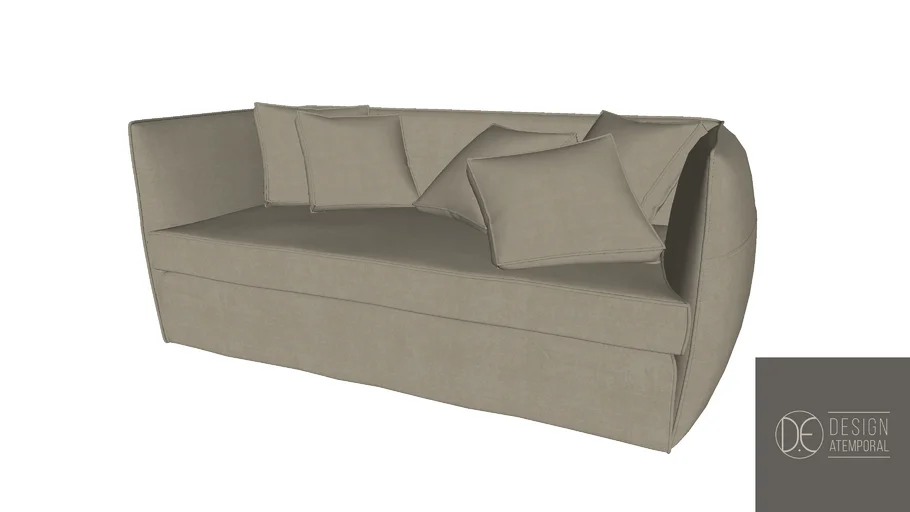 Sofá Cama Pillow - ESTUDIOBOLA | 3D Warehouse