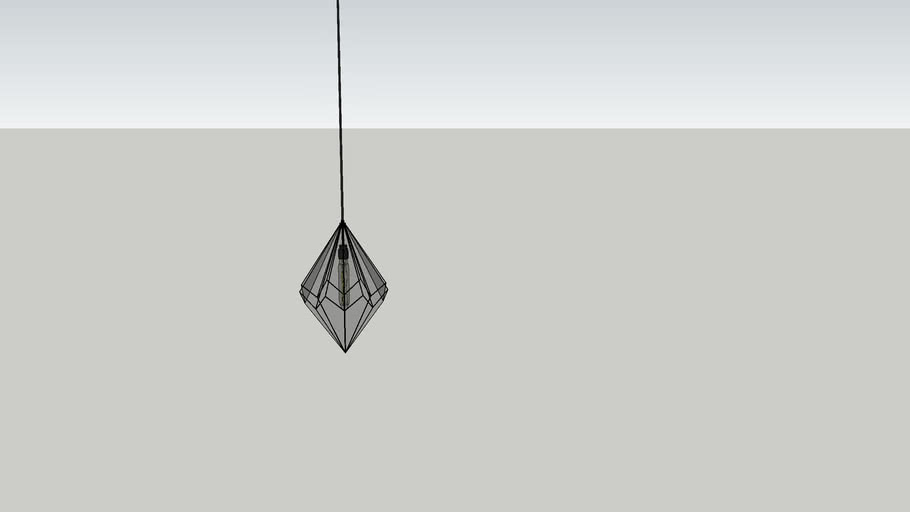 geometric pendant light | 3D Warehouse