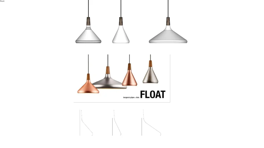 Pendant lamp Float | 3D Warehouse