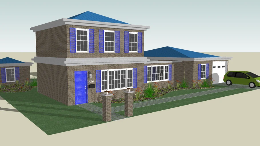 Classic Styled House | 3D Warehouse