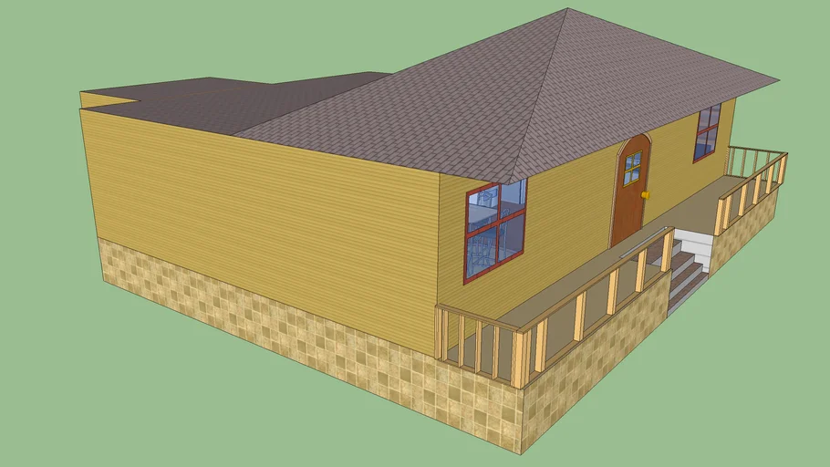 Simple House | 3D Warehouse