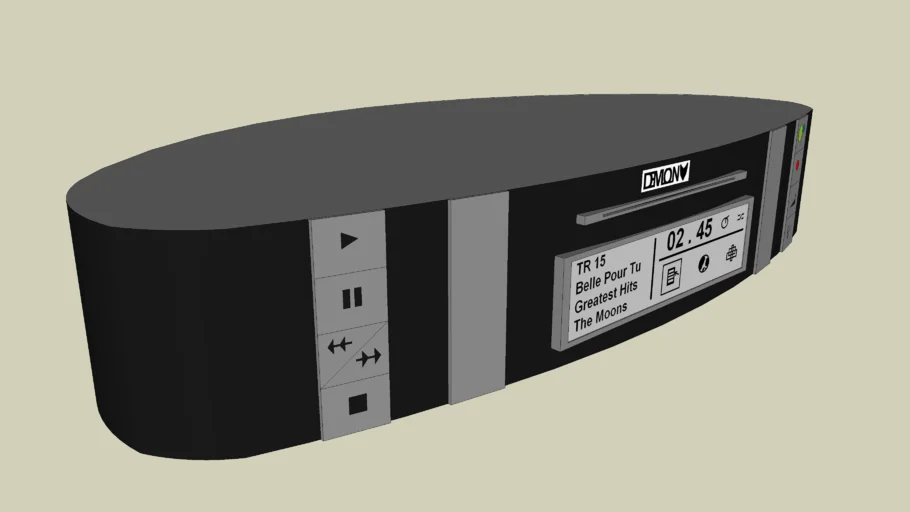 Demon Hifi CD Player | 3D Warehouse