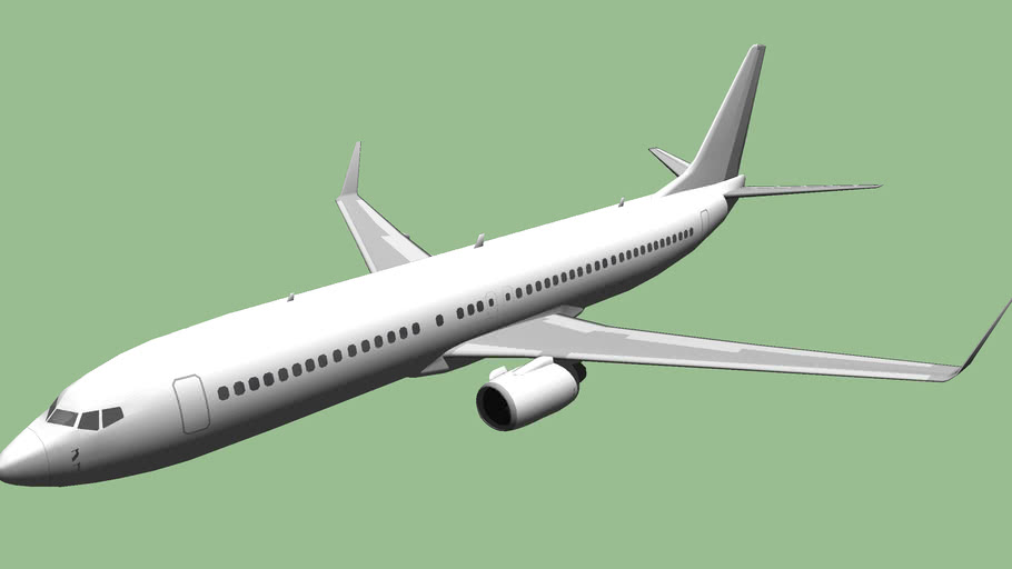 Template - Boeing 737-800 | 3D Warehouse