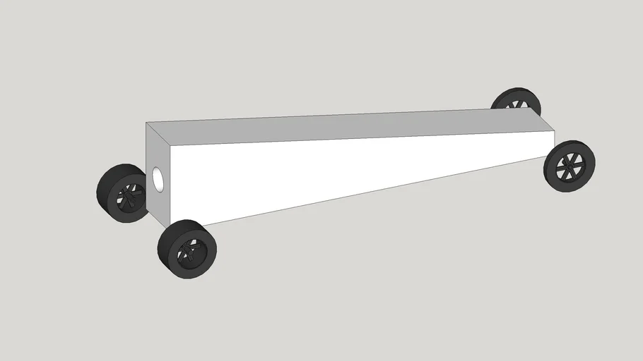 Metric CO2 Dragster Blank | 3D Warehouse