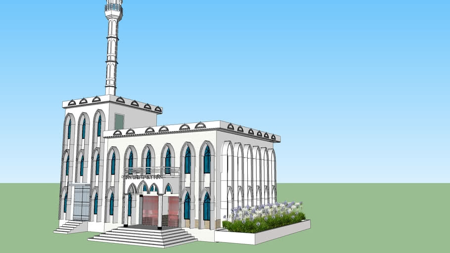 Beautiful Mosque Design | 3D Warehouse