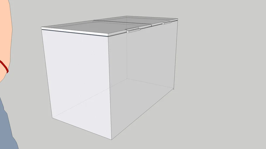 freezer-horiz | 3D Warehouse
