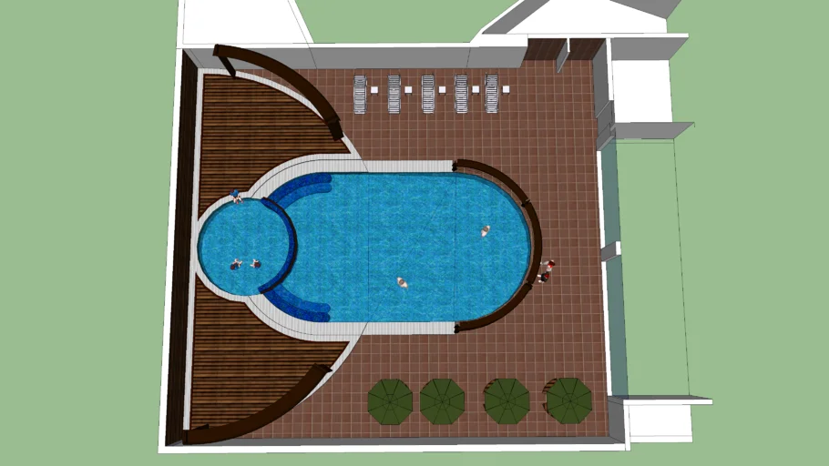 swimming pool | 3D Warehouse
