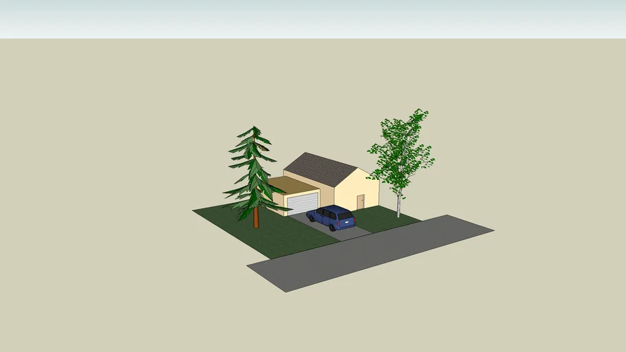 Simple House | 3D Warehouse