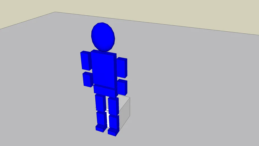 Falling Ragdoll | 3D Warehouse