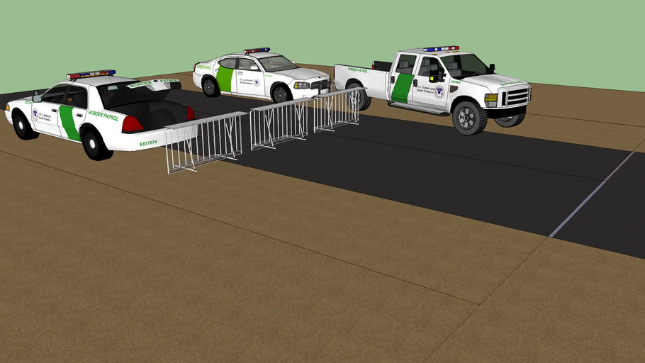 US Border Patrol Checkpoint | 3D Warehouse