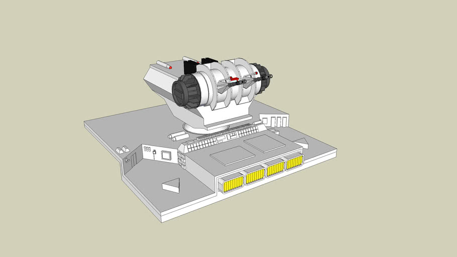 TURBOLASER LOURD DBY-827 | 3D Warehouse