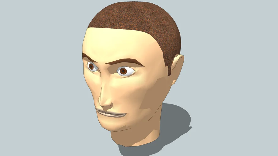 Men Head | 3D Warehouse