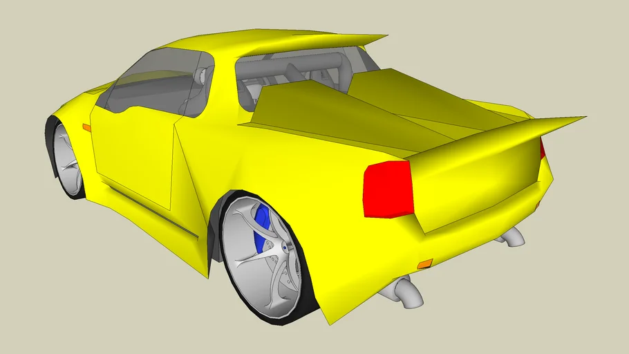 Rogue Ford Force V8 tuned | 3D Warehouse