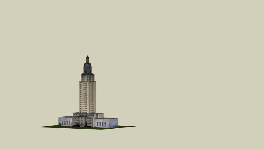 Louisiana State Capitol | 3D Warehouse