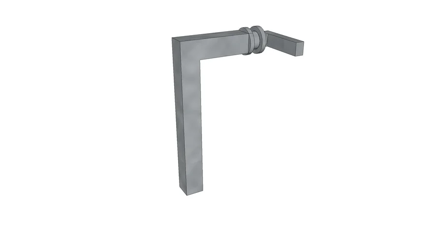 Gate Latch - Right Hand | 3D Warehouse