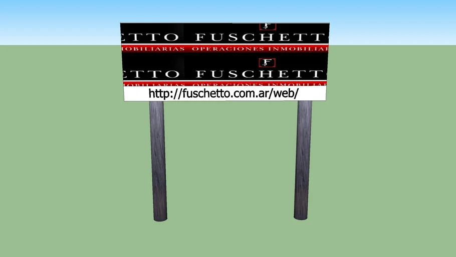 Signboard Fuschetto | 3D Warehouse
