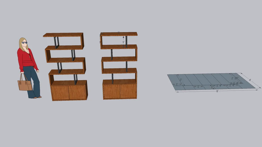 Book Shelf | 3D Warehouse